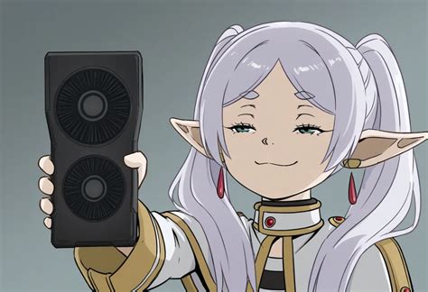 Frieren Giving Object With Smug Face You Can Just Give This Kind Of