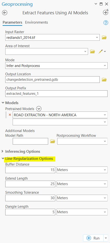 solved issues with road extraction models from living atl esri community
