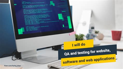 do qa and testing for website software and web applications by farhaj