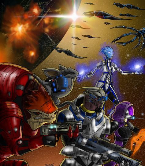 Mass Effect Fanart By Ggaspel On Deviantart