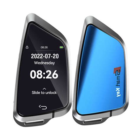 Lcd Universal Smart Key Kit With Keyless Entry And Ios Car Knife Style Location Tracking System