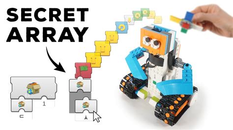 Lego Boost App Secret Feature How To Write And Read Lists Of Data