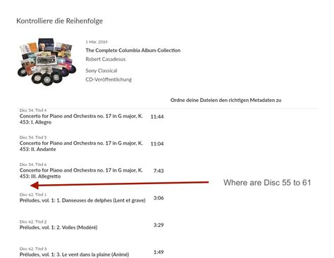 Gap In Metadata Metadata Roon Labs Community