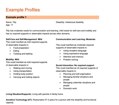 What Is A Functional Capacity Assessment Ndis Free Word Template