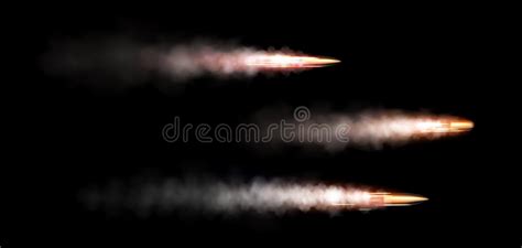 Gun Bullet Path Vector Stock Illustrations 25 Gun Bullet Path Vector