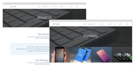 Ja Nuevo Responsive Joomla Template For App And Services Joomlart