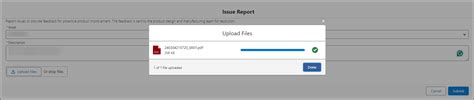 Uploading Files To Issue Reports