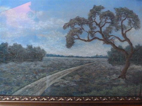 Johannes Van Lingen Johannes Jan Van Lingen 1903 1986 Pastel Heidelandschap