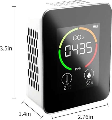 Co2 Meter Co2 Meter Binnen Luchtkwaliteitsmeter Koolstofdioxide