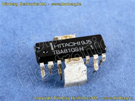 Semiconductor: TBA810S (TBA 810S) - AUDIO POWER AMPLIFIER...