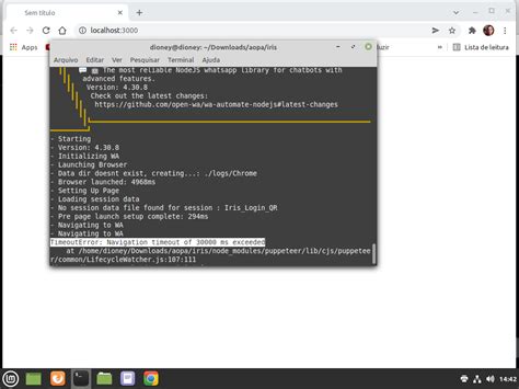 Timeouterror Navigation Timeout Of 30000 Ms Exceeded · Issue 514