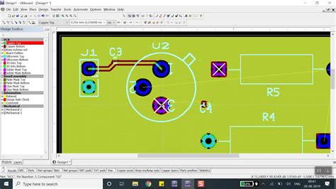 Multisim Ultiboard Pcb Designing Tutorial 7 Power Plane And Routing