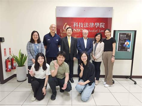 Prof Dr Stefan Strassner Visits Nycu School Of Law Nycu School Of Law