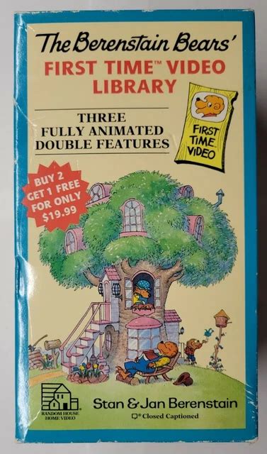 Berenstain Bears Vhs Box Set Messy Room Strangers The Truth Vhs 1993