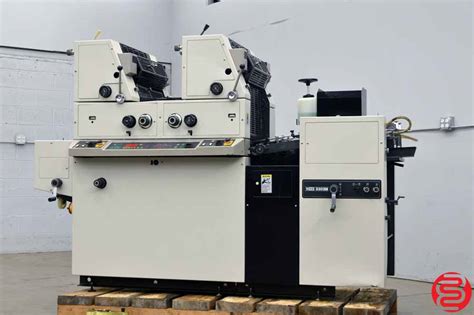 Ryobi M Two Color Offset Printing Press Boggs Equipment