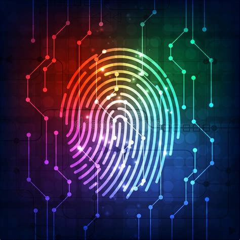 Fingerprint Integrated In A Printed Circuit Releasing Binary Codes Fingerprint Scanning