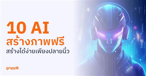 10 Ai สร้างภาพฟรี สร้างได้ง่ายเพียงปลายนิ้ว
