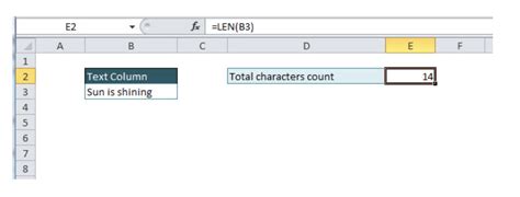How To Count Characters In Excel Excelchat