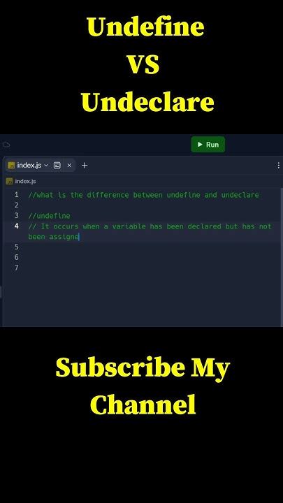 difference between undefine and undeclare😎 coding viral codingshiva