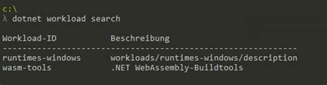 Dotnet Workload Fails With KeyNotFoundException After Updating SDKs Issue Dotnet