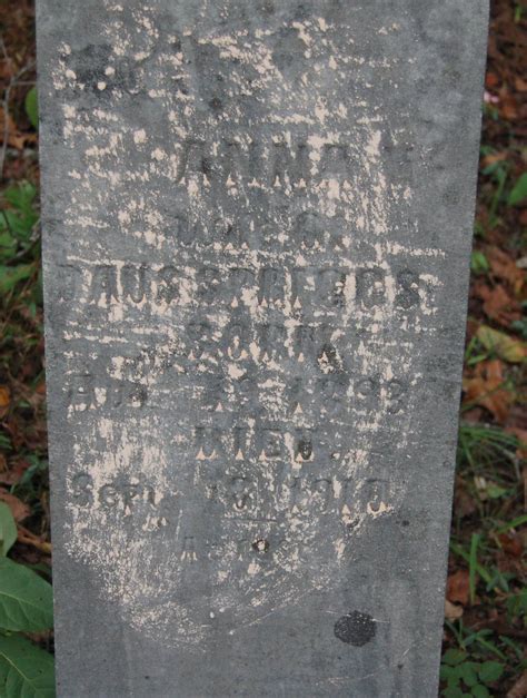 Anna V Emory Spriggs 1893 1910 Find A Grave Memorial