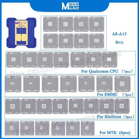 Maant C1 Magnet Tin Planting Platform Cpu Fixture For Iphone A8 A15 For