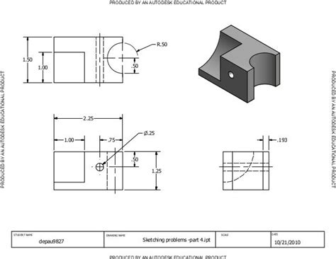 inventor drawings