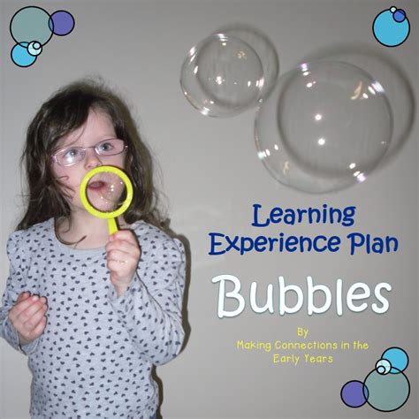Learning Experience Plan Bubbles Australian Teachers Marketplace