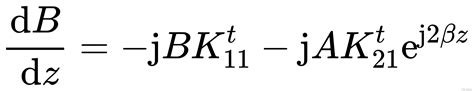matlab 光纤光栅（1） 均匀光纤布拉格光栅模式耦合方程及求解与仿真 光栅相位匹配条件计算 csdn博客