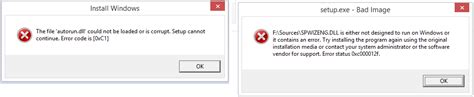 Setup Exe Bad Image Microsoft Community