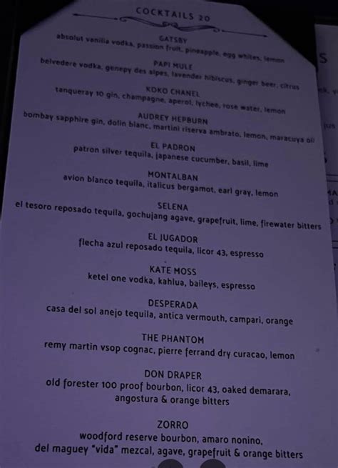 Papi Steak Las Vegas Restaurant Menu And Prices Fontainebleau
