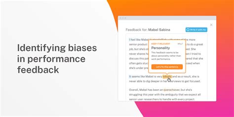 identifying biases in performance feedback textio blog