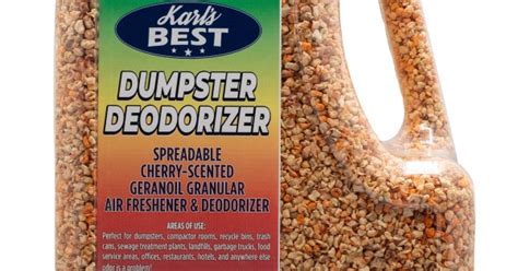 Karls Best Dumpster Deodorizer Spreadable Cherry Scented Geranoil