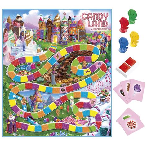 Jogo De Tabuleiro Candy Land Hasbro