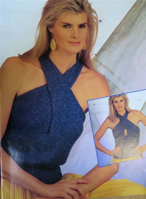 Crossover Top Summer Knitting Patterns Crossover Top Summer Knitting