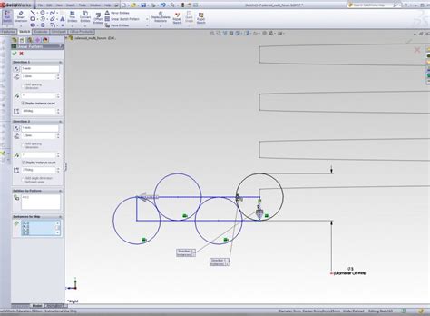 Eliminating Twisting From Sweep Around A Helix Solidworks Autocad Forums