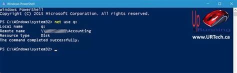 Solved Command To Determine The Name Of The Server Hosting A Mapped