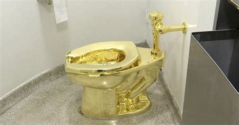 80억 황금변기 절도범 4년 만에 잡았으나…황금 변기는 어디로