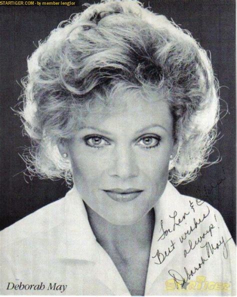 Deborah May Autograph Collection Entry At Startiger