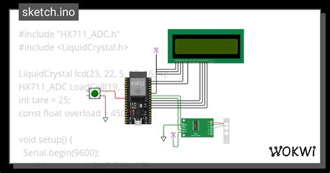 Balança Wokwi Esp32 Stm32 Arduino Simulator