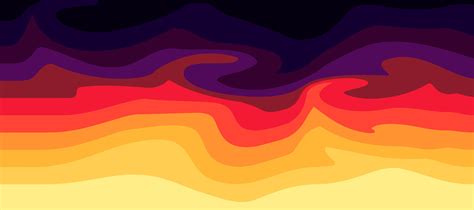 Abstract Waves Curve Wave Background With Bright Color 35436353 Vector