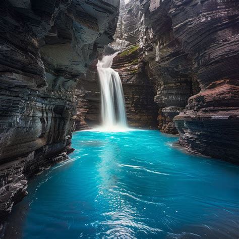 Ruby Falls Captivating Scenic Art Imagella