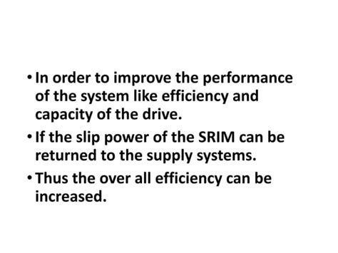 Slip Power Recovery Schemes Edc Pptx