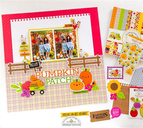 Doodlebug Design Inc Blog Farmers Market Pumpkin Patch Layout With Nathalie