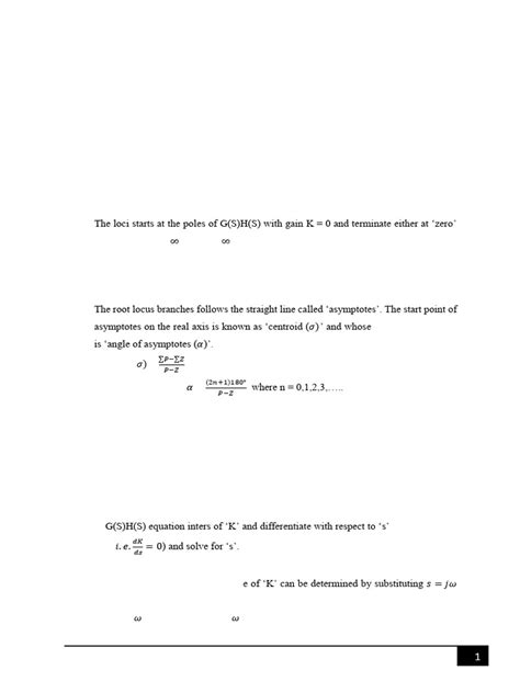 Root Locus Plot Pdf