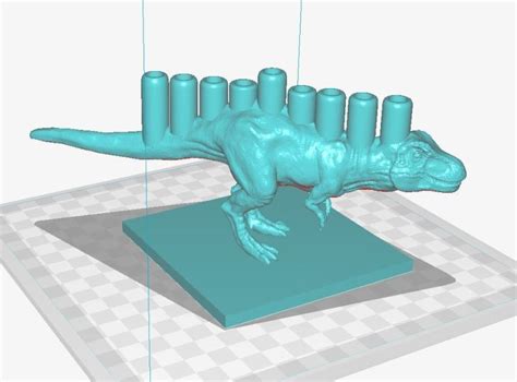 Menorahsaurus Rex 3d Printer Model Download Free Stl File