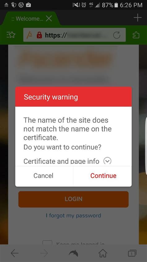 Tls New Ssl Cert Implementation Showing Errors On Android Only