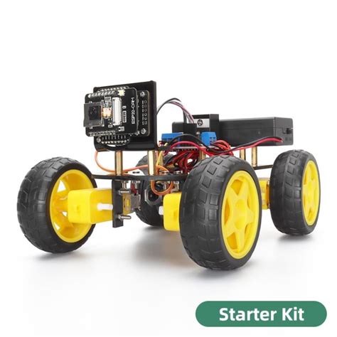 4wd Smart Robot Car Esp32 Cam Wifi Starter Kits For Arduino Excellent Learning Electronics