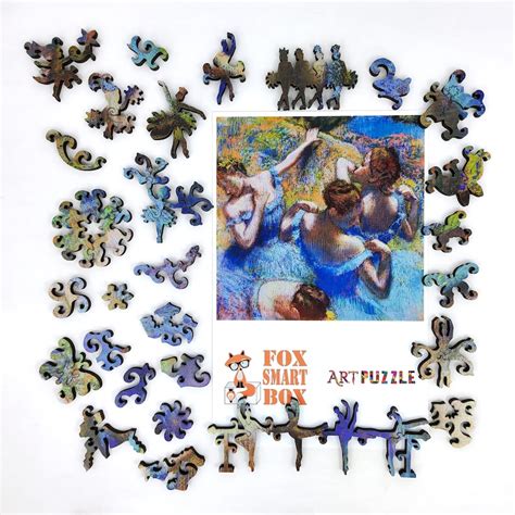 Wooden Jigsaw Puzzles For Adults With Uniquely Shaped Pieces Made In