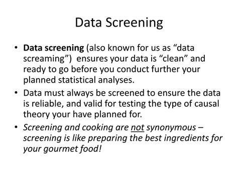 Ppt Data Screaming Validating And Preparing Your Data Powerpoint Presentation Id 1393394